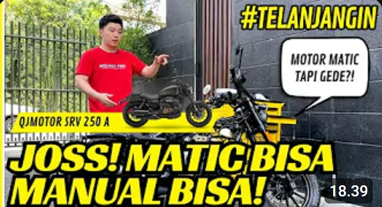 QJMOTOR SRV 250A BONGKAR HABIS - Gak #telanjang gak seru!